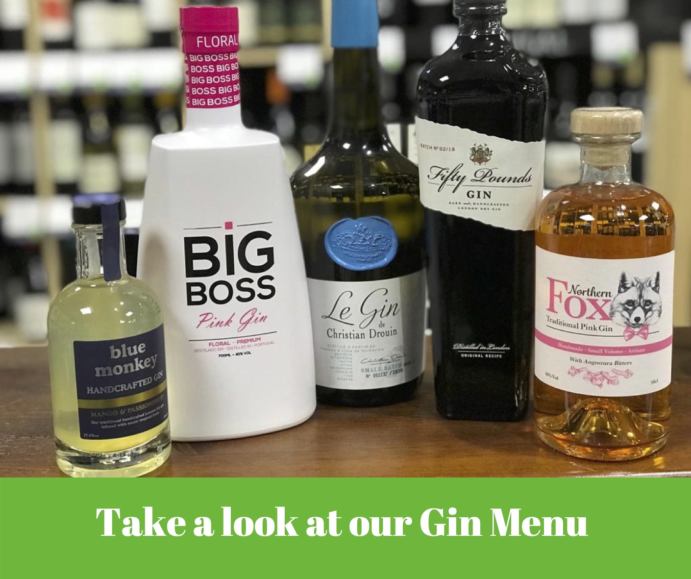 New Gin Menu! - Ann Et Vin